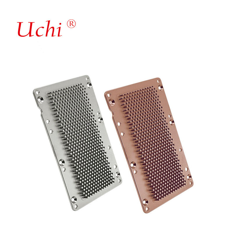 Aluminum-Copper Cold Forged Pin Fin Heat Sink for IGBT Cooling