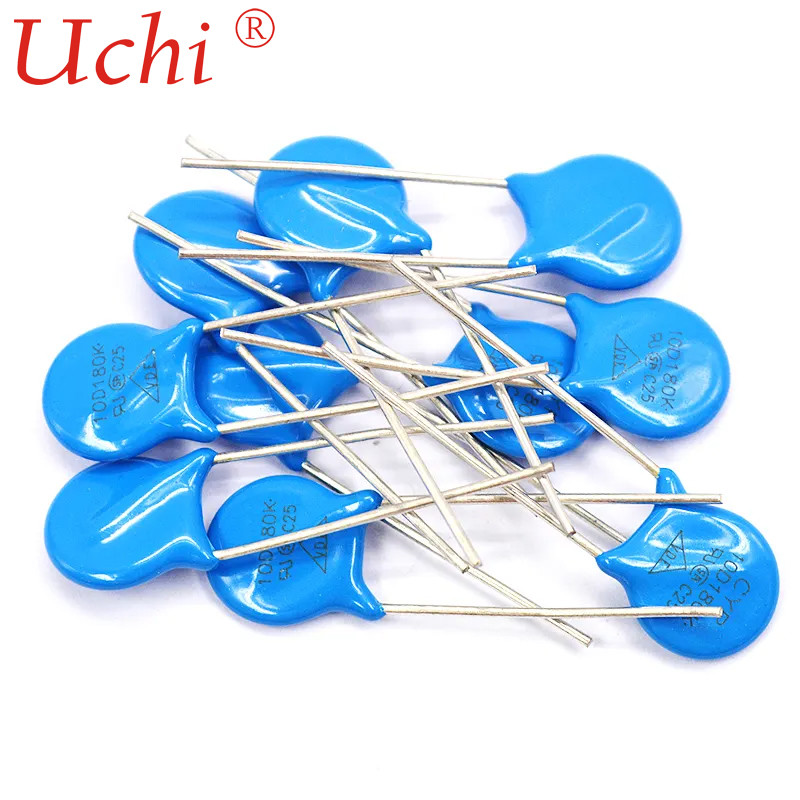 15KV 121K DC 120pF Varistors Ceramic Disc Capacitor For Printed Circuit ...