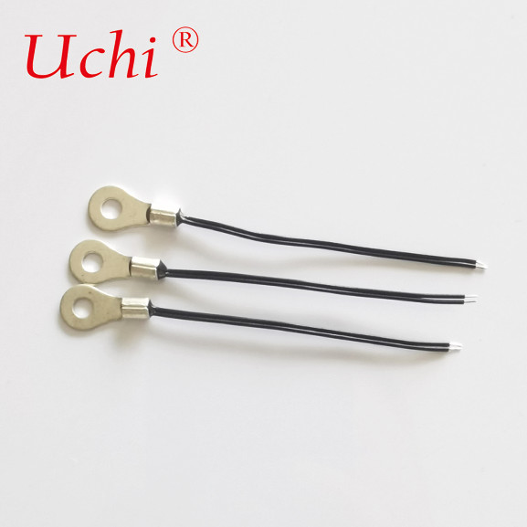 Customization O Ring Lug NTC Thermistor Surface Temperature Probes 10k ...