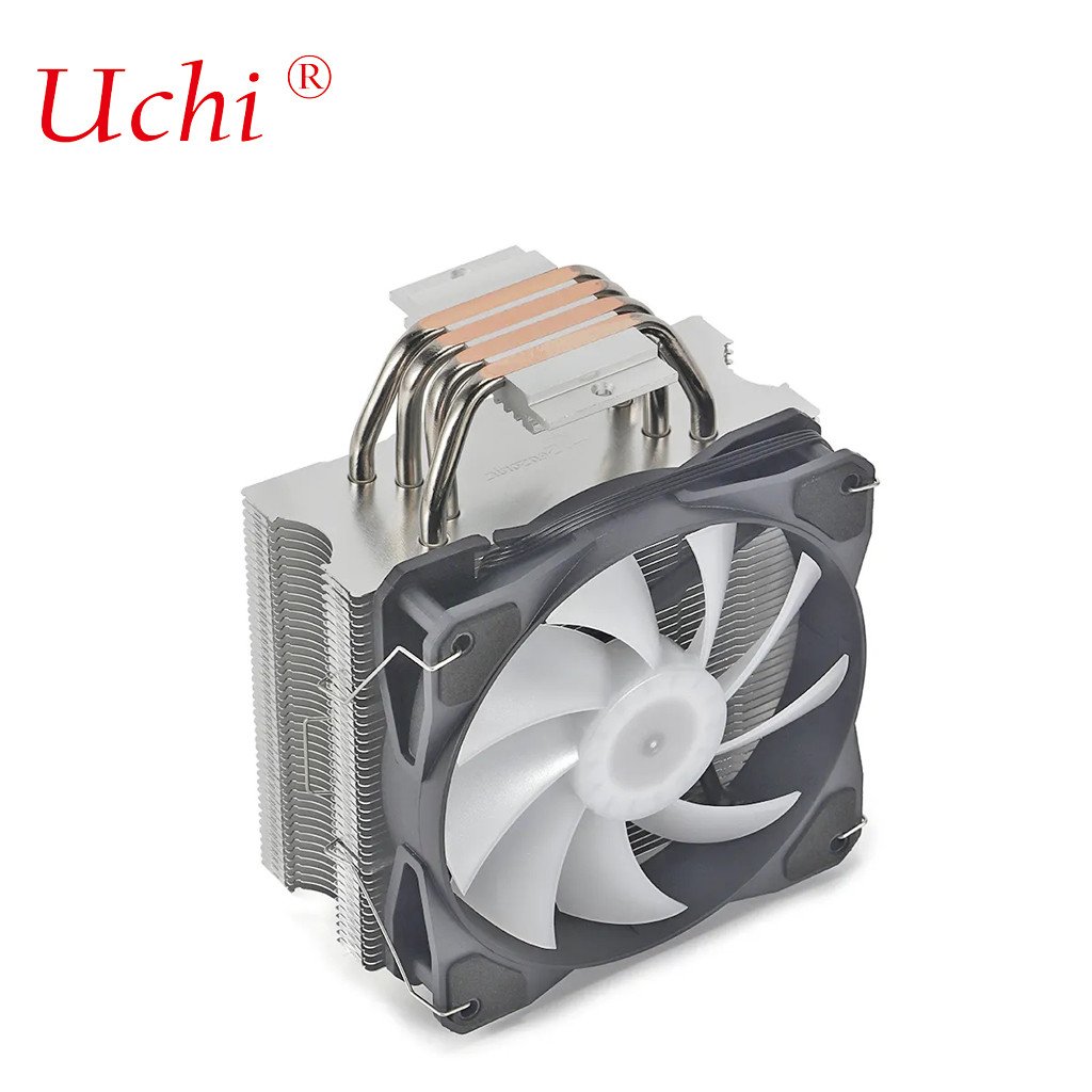 Gamer 6 Heatpipe Radiator RGB CPU Cooler Fan For 115X1366 2011