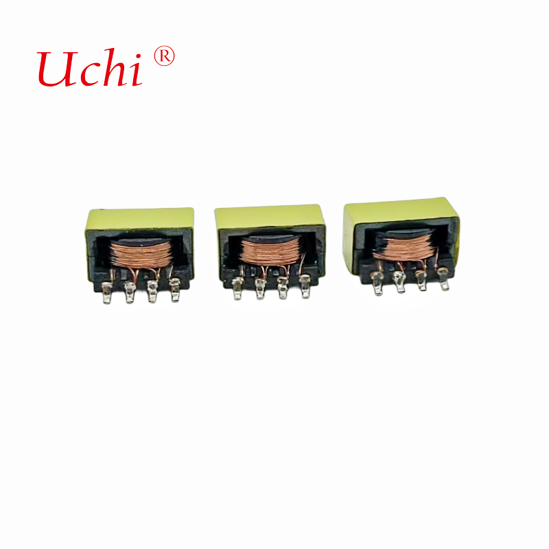 BEF2502 EF25 Horizontal 5 5 PIN Power Distribution Transformer For Power Line Distribution