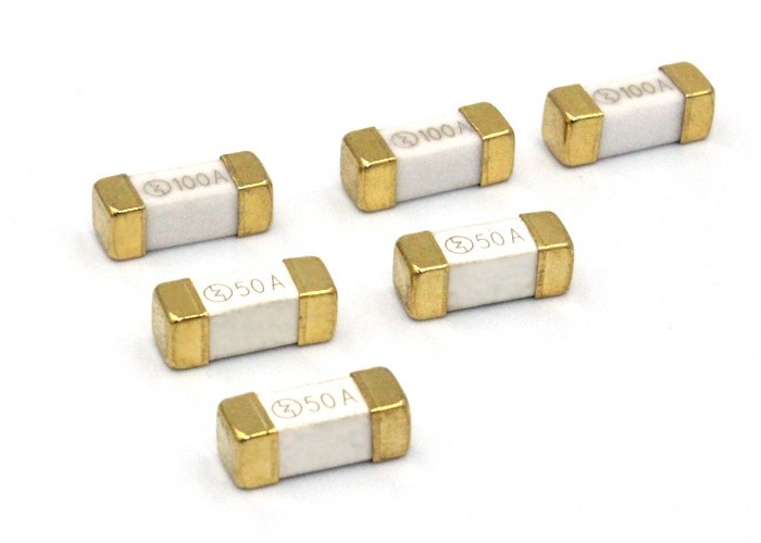 SMD SMT 40A 250V Surface Mount Fuse Gold Plated Cross