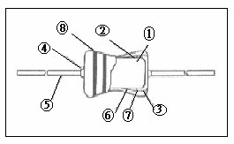 High Precision 2W 600 Ohm 1% E96 Resistor Metal Film , Electronic Resistors