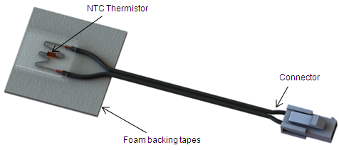 Self-Adhering Surface NTC Temperature Sensors For Industrial HVACR ...